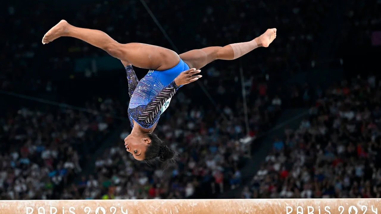 La gimnasta Simone Biles sumó una nueva medalla de oro y es la reina de los Juegos Olímpicos de ...