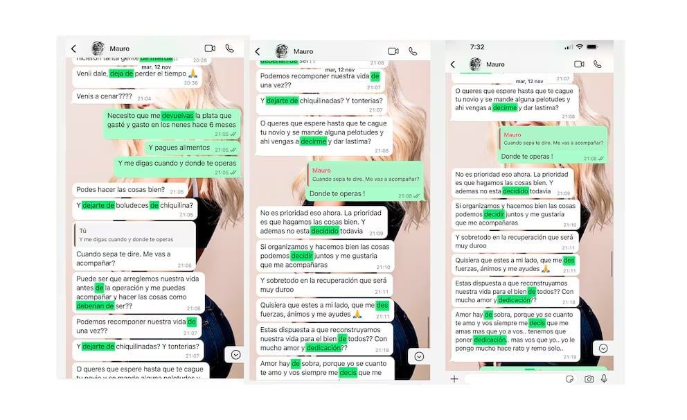 Los 15 nuevos chats que Wanda Nara publicó con Icardi: “Compararte con la China que es una ...