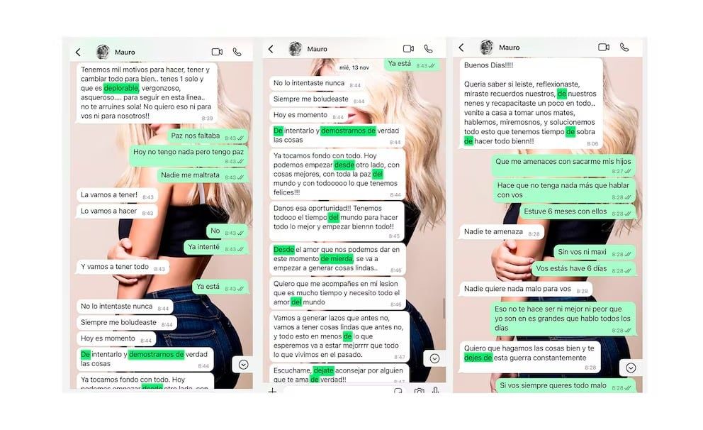 Los 15 nuevos chats que Wanda Nara publicó con Icardi: “Compararte con la China que es una ...