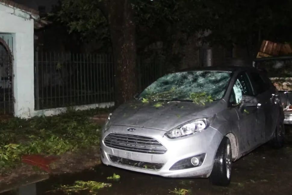 Granizada fatal en Villa Mercedes: un fallecido y videos que muestran los daños de una tormenta ...
