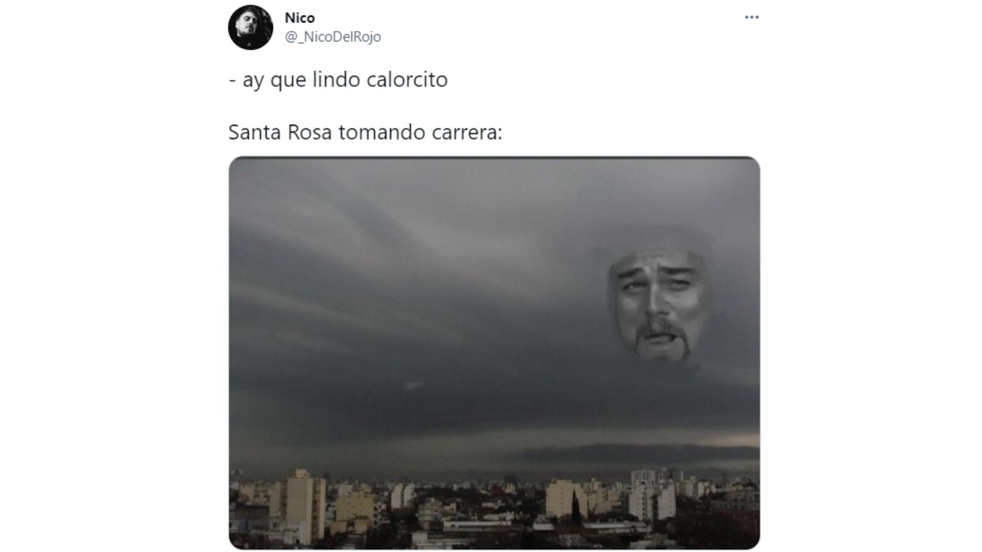 Se acerca Santa Rosa y los memes por las tormentas inundan las redes ...
