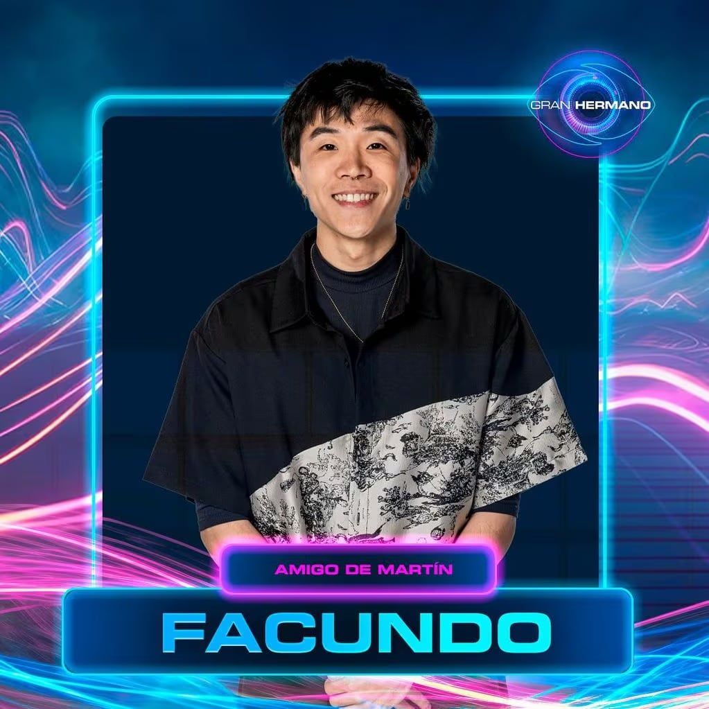 Quién es Facundo Chen, el amigo de Martín de Gran Hermano que se convirtió en líder de la semana