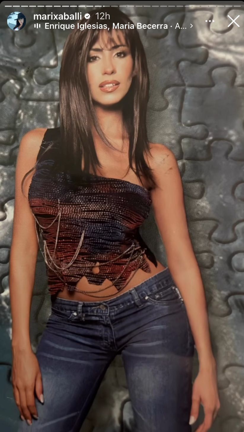 Así lucía Marixa Balli cuando arrancó con su carrera artística como ...