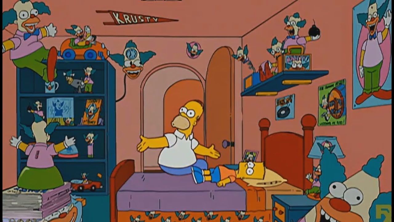 Se supo la verdad sobre los parecidos de Krusty el payaso y Homero Simpson: ¿son hermanos?