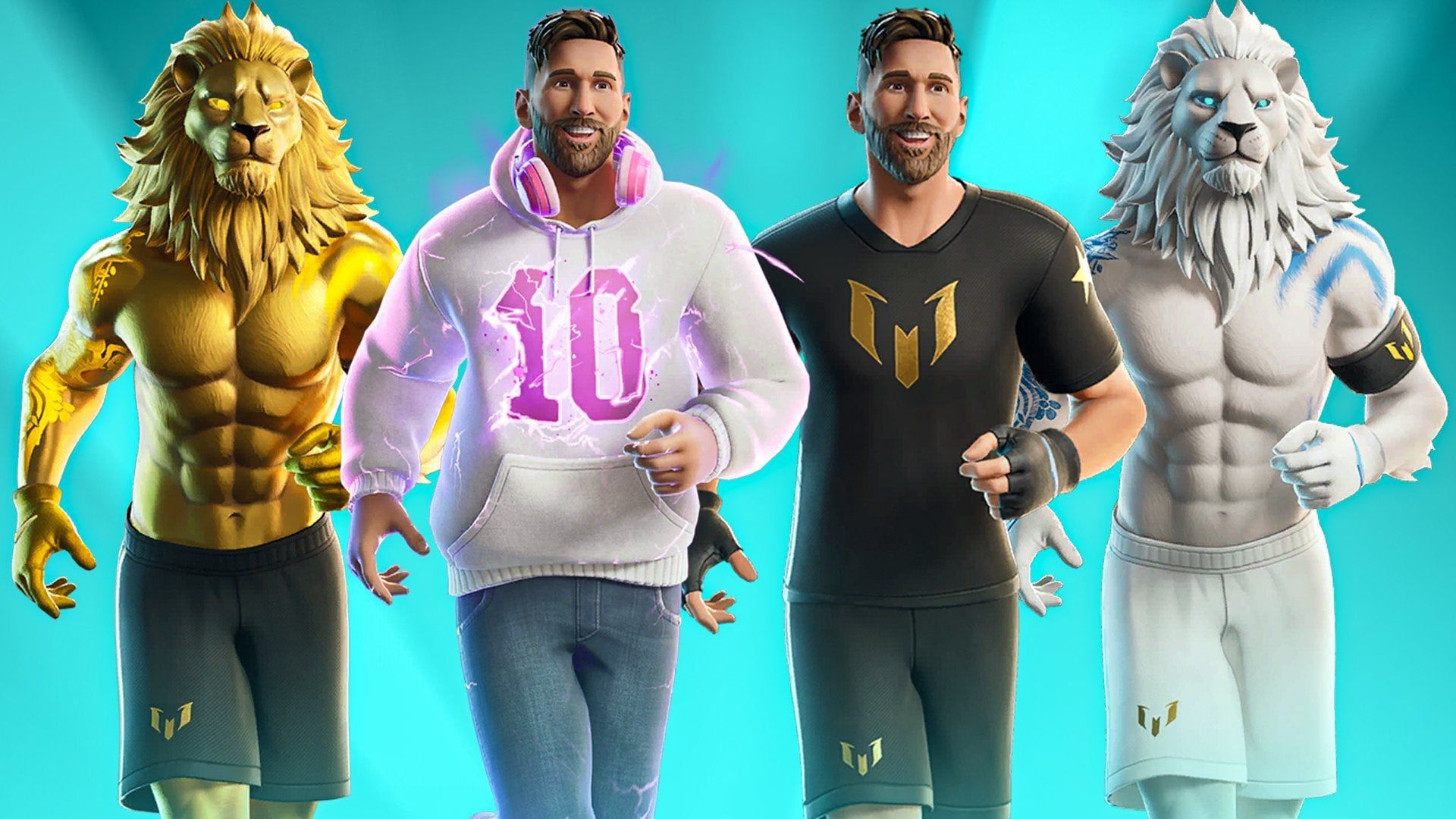 Messi tiene dos nuevas skins en Fortnite: cómo conseguirlas y cuánto salen