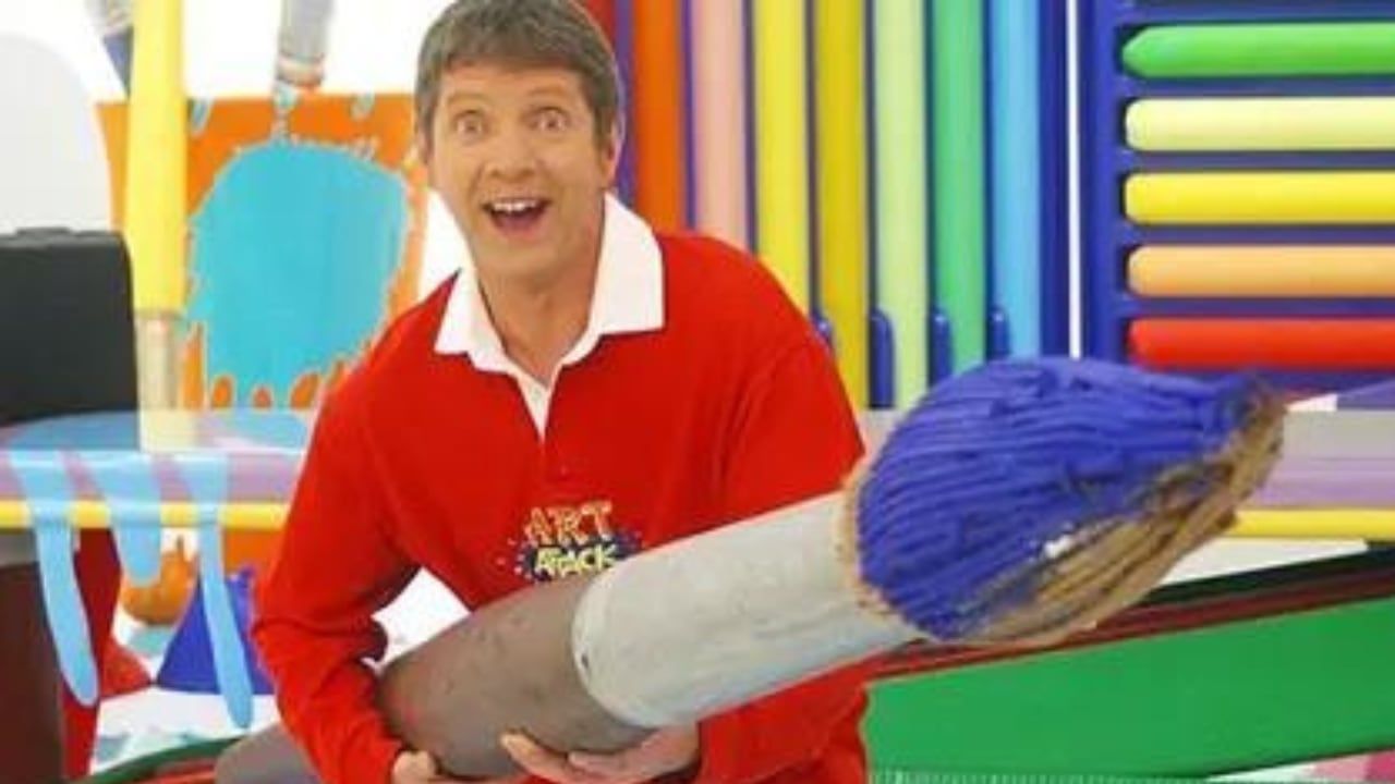Así está hoy Neil Buchanan, el artista de Art Attack que sorprendía con ...