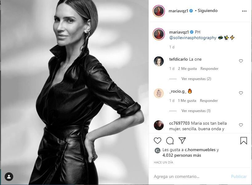 María Vázquez mantiene la belleza de siempre e impactó en sus redes ...