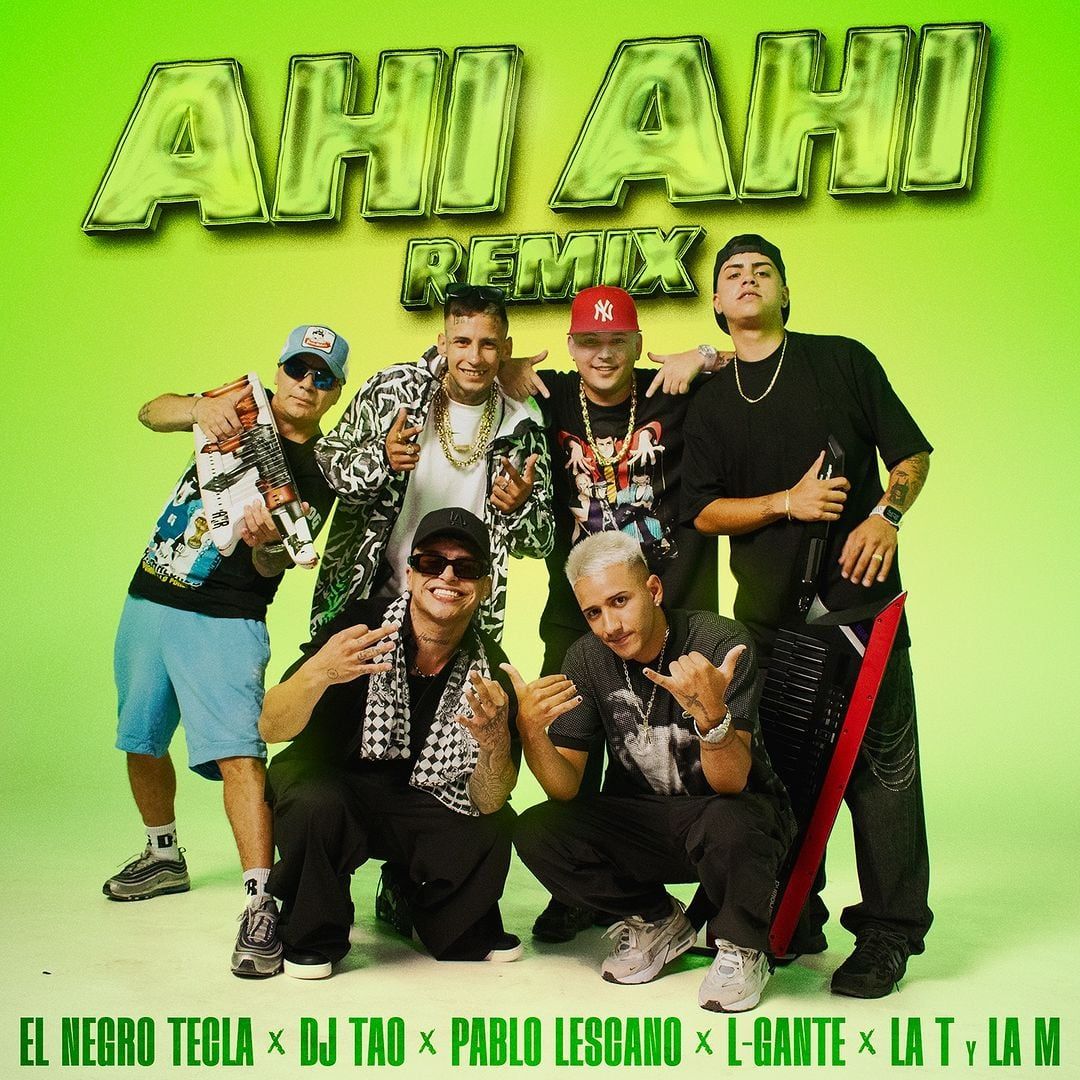 El Negro Tecla se unió a los grandes de la cumbia en el remix de “Ahí ...