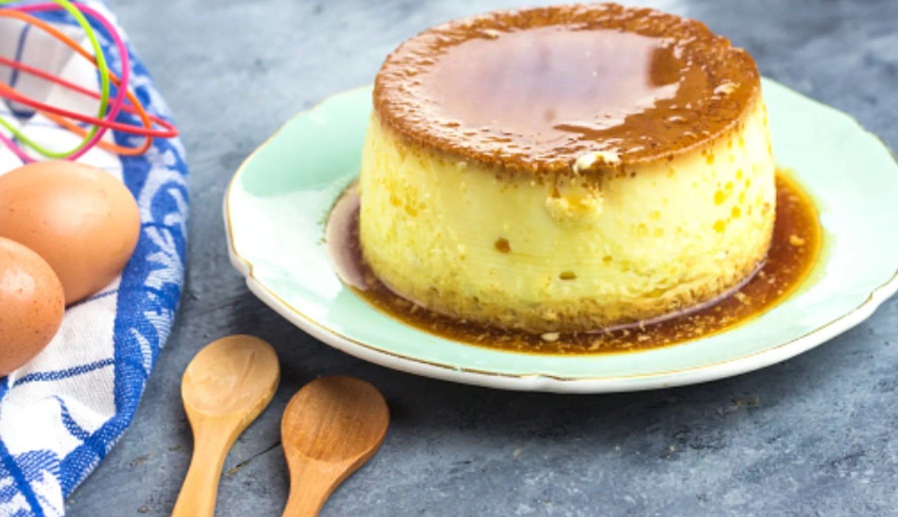 La receta con TRES PASOS del mejor flan individual: Ideal para el ...