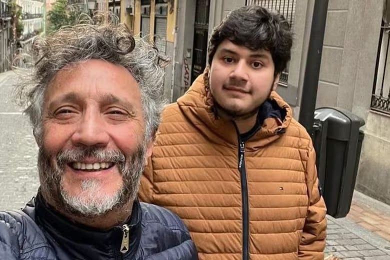 Así luce hoy Martín, el hijo de Cecilia Roth y Fito Páez: ya tiene 24 años
