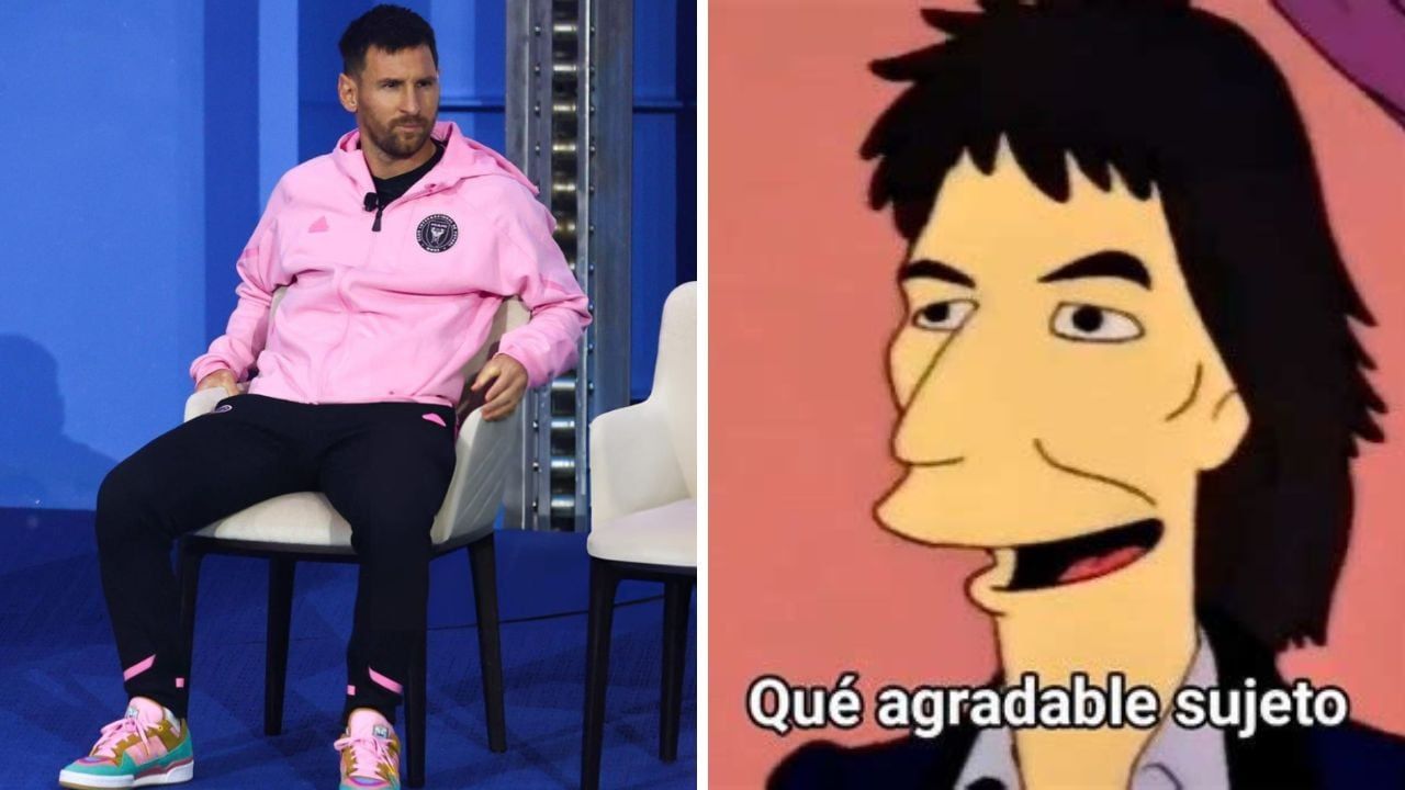 Las increíbles zapatillas que lució Lionel Messi inspiradas en Los Simpson