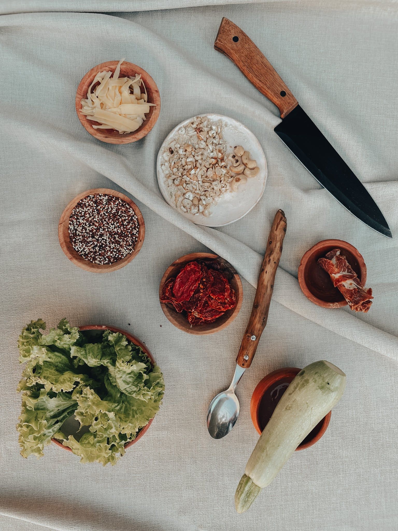 Receta: Tabbulé Andino, con quinoa y tomates secos
