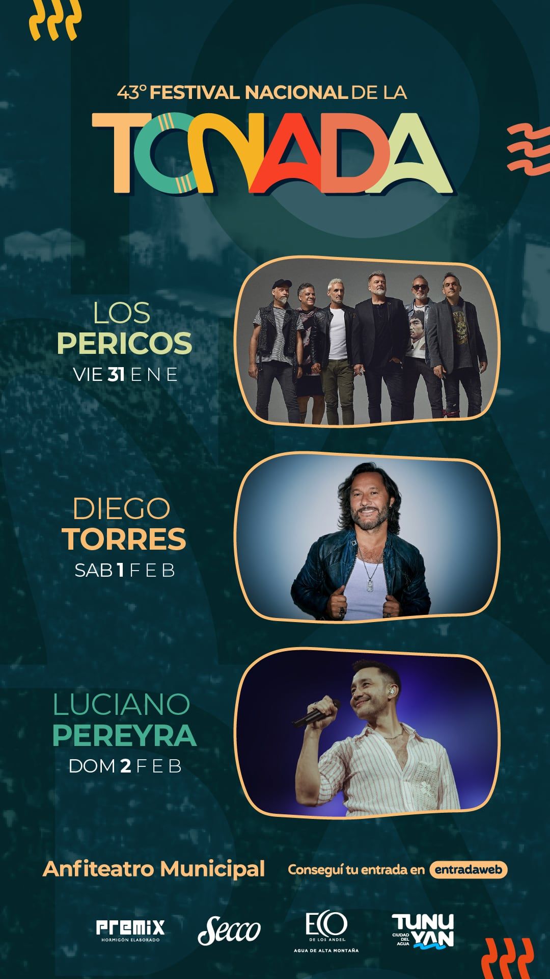 Festival de la Tonada 2025: descubrí a los artistas de este año Grilla ...