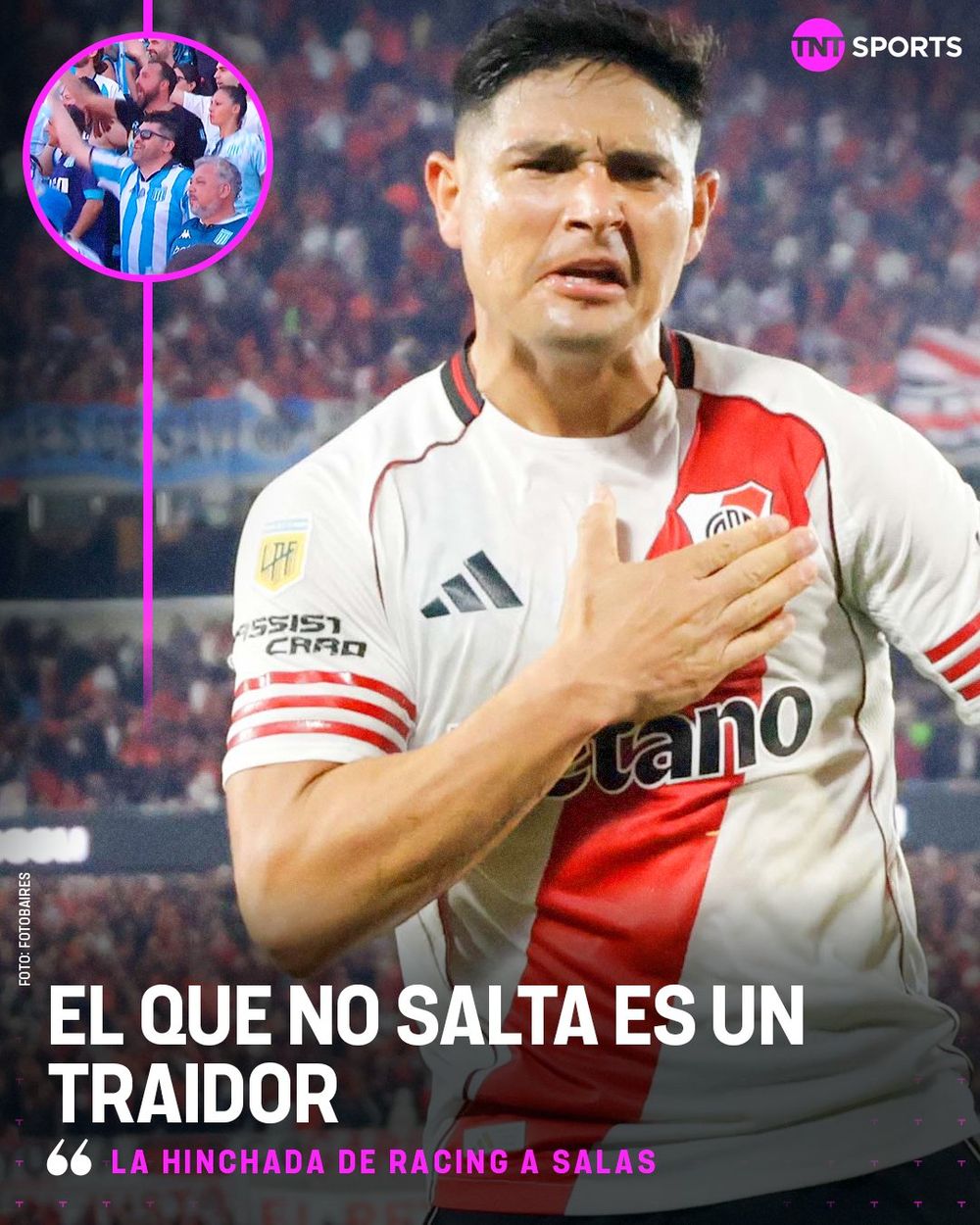 Video: los hinchas de Racing trataron de traidor a Maximiliano Salas en ...