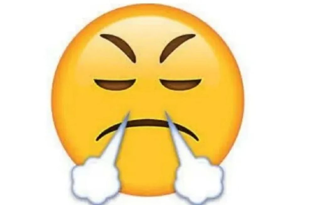 Si te mandan este emoji por WhatsApp mejor cálmate antes de responder