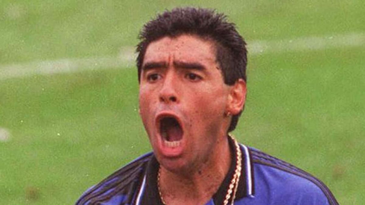 Video: a 30 años del último gol de Diego Armando Maradona con la ...