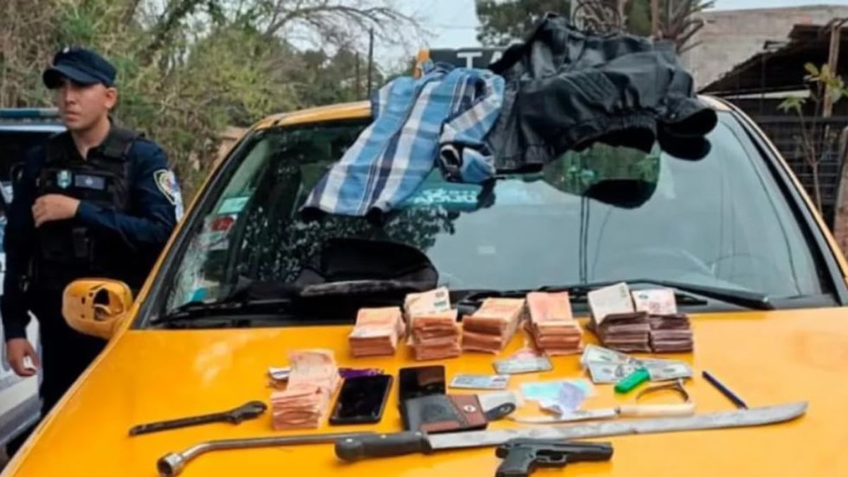 Salió de la cárcel hace pocos días, “sedujo” a un taxista y le robó el auto