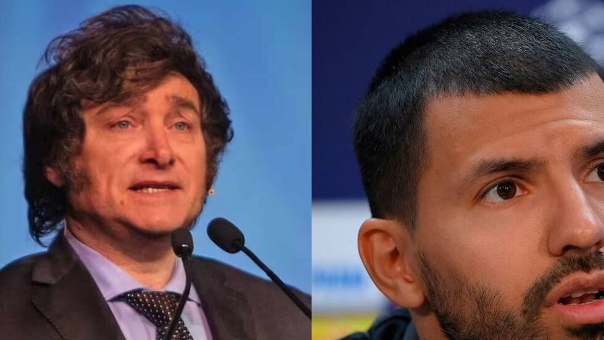 Javier Milei volvió a elogiar nuevamente al Kun Agüero por su apoyo a ...