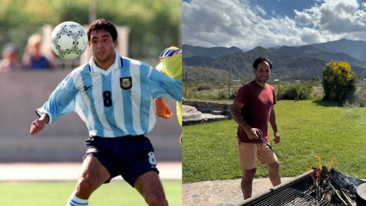 Mendoza enamora: jugó en Vélez Sarsfield y la Selección Argentina, pero eligió la montaña para vivir