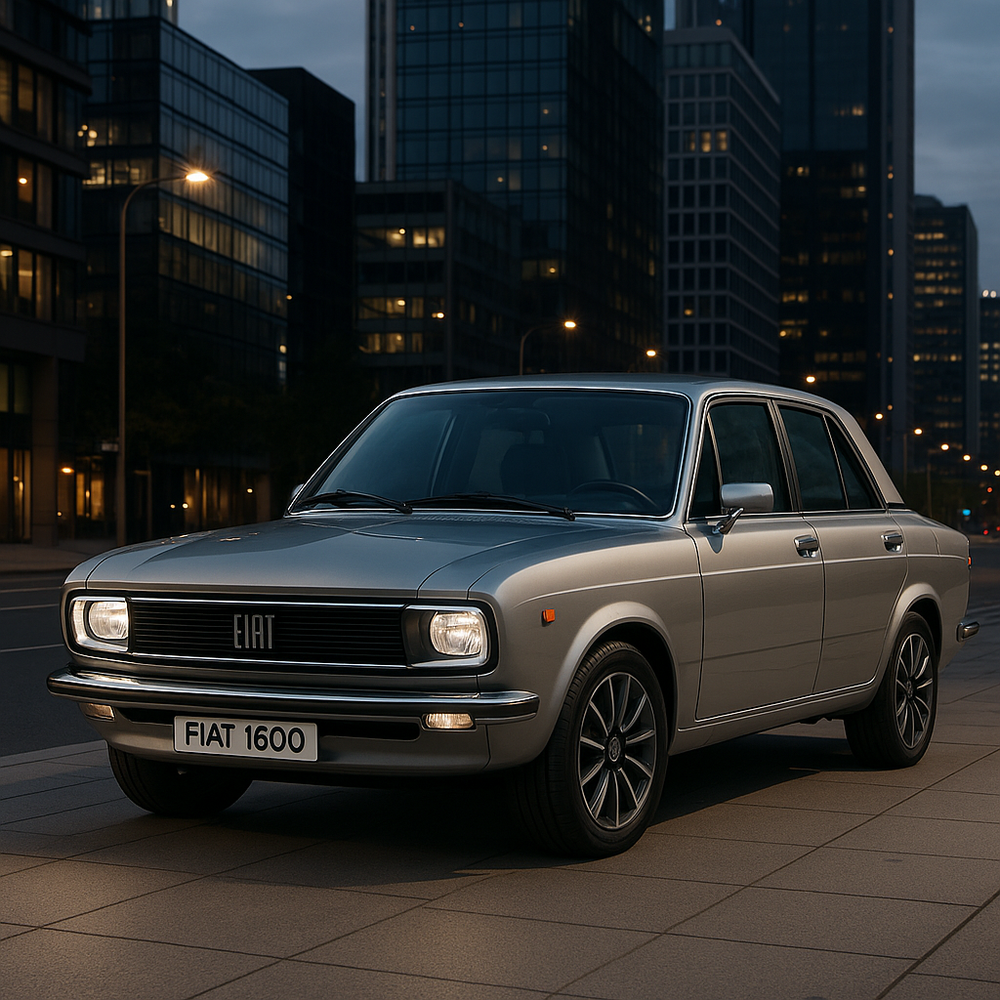 Así se vería el nuevo Fiat 1600: la versión 2026 del histórico auto
