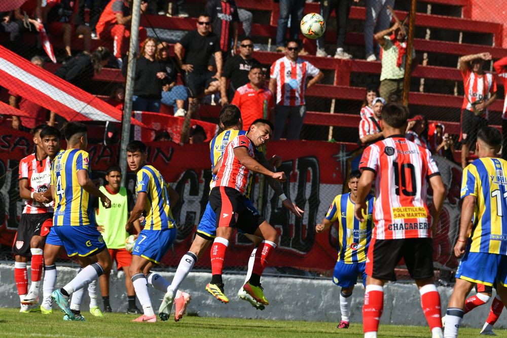 Atlético Club San Martín rescató un empate sobre el final ante Juventud ...