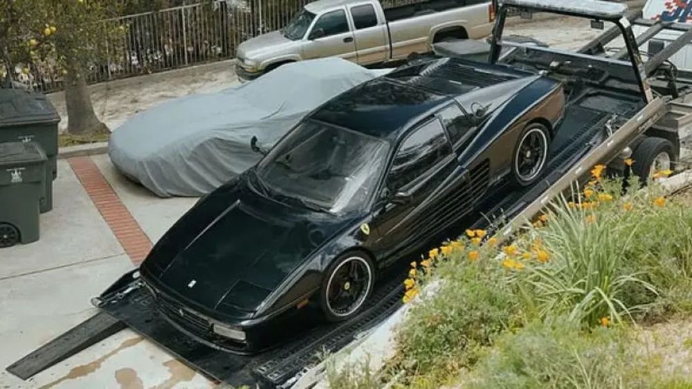 Encontraron el histórico Ferrari de Michael Jordan que desapareció hace ...