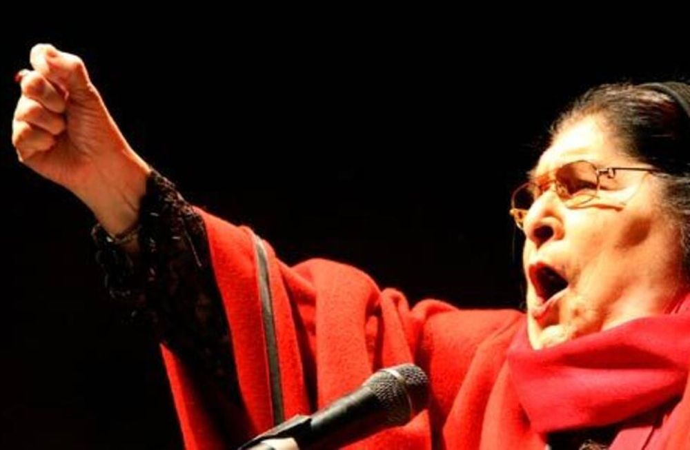 Mercedes Sosa, en pantalla grande