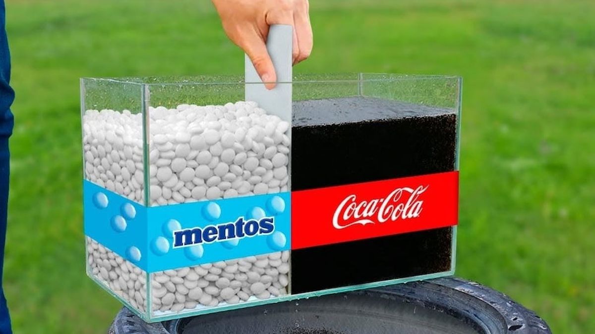 Qué sucede en el cuerpo al consumir “Mentos” y “Coca Cola”