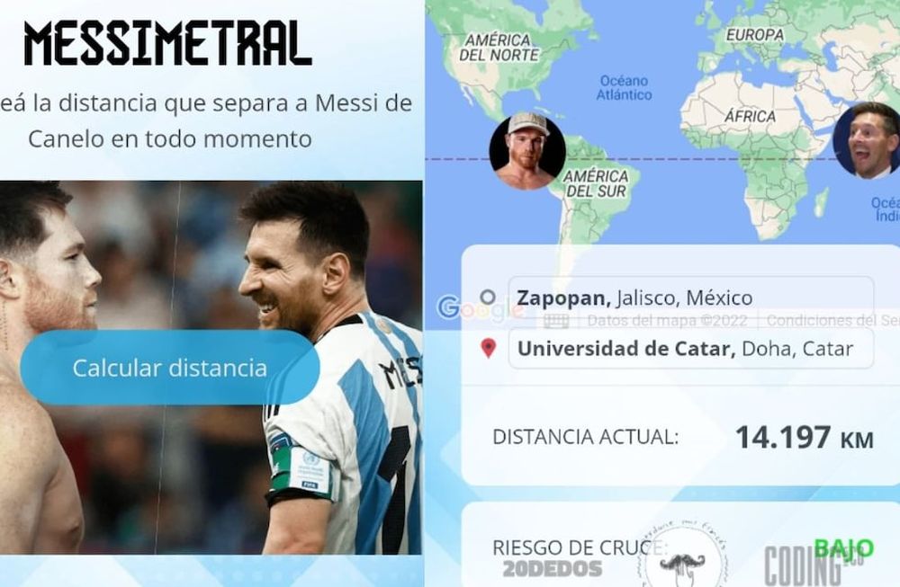 “Messimetral”: crearon una app que vigila en tiempo real la distancia ...