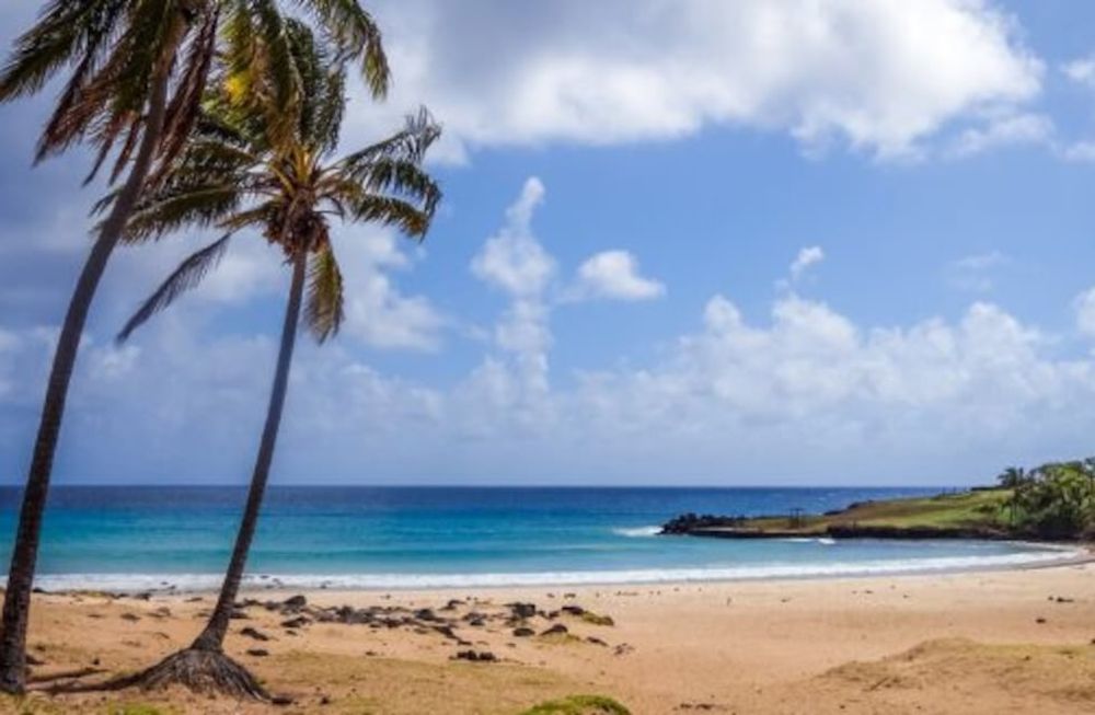 Cómo llegar a la paradisíaca playa chilena de arenas blancas y aguas ...