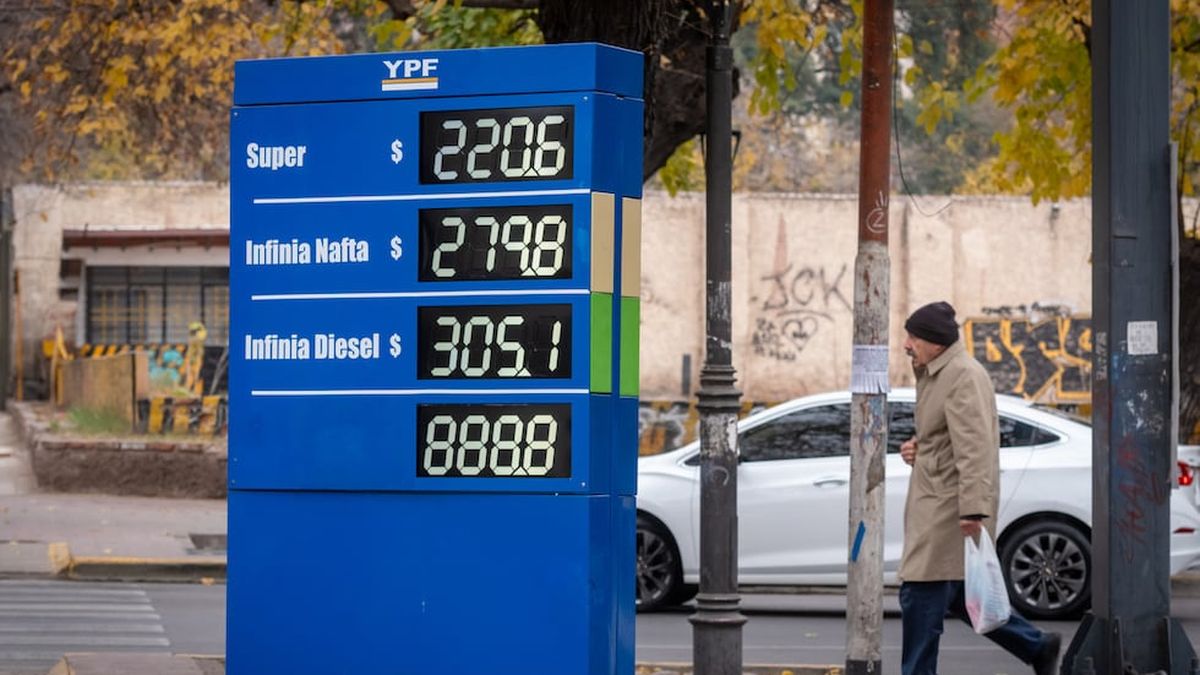 YPF aumentó nuevamente el precio de sus combustibles: estos son los nuevos valores en Mendoza
