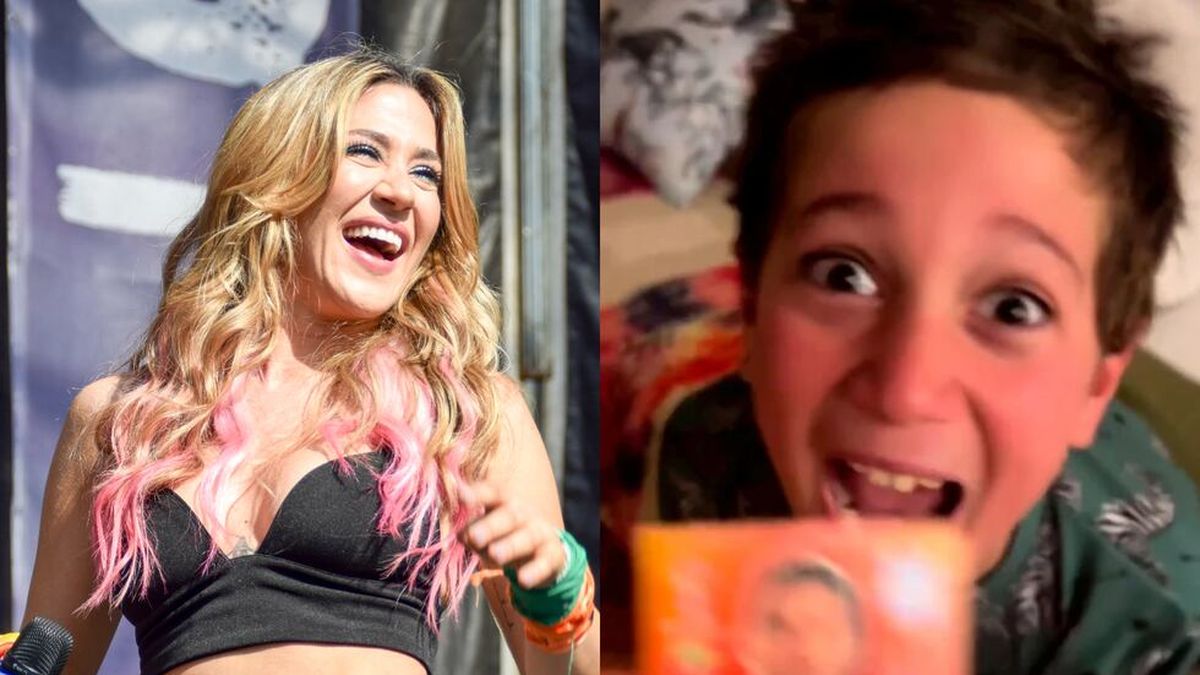 La eufórica reacción de Momo, el hijo de Jimena Barón, al encontrar la ...