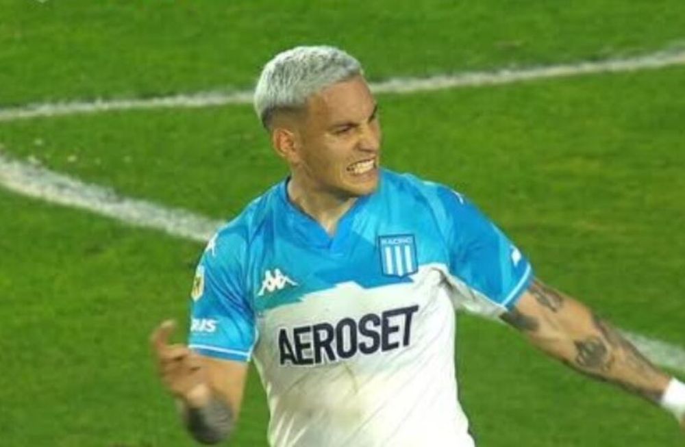 El delantero Enzo Copetti rompió el silencio tras la derrota de Racing ...
