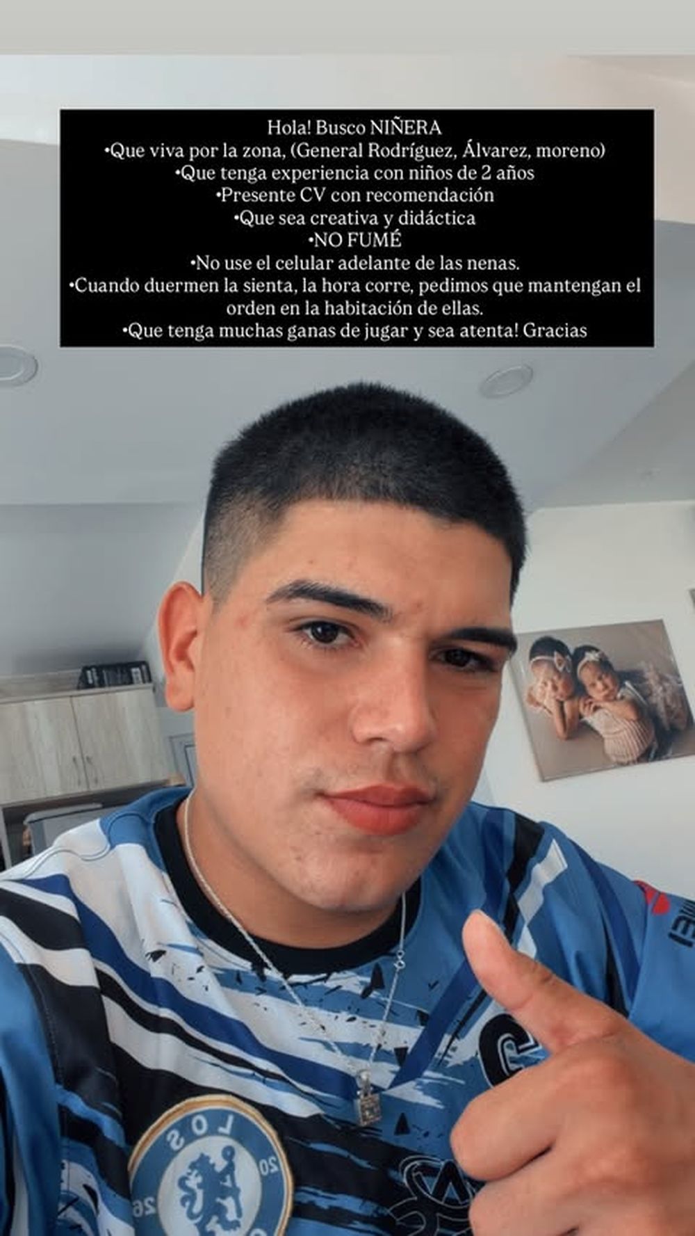 Daniela Celis y Thiago Medina buscan niñera para las gemelas y los ...