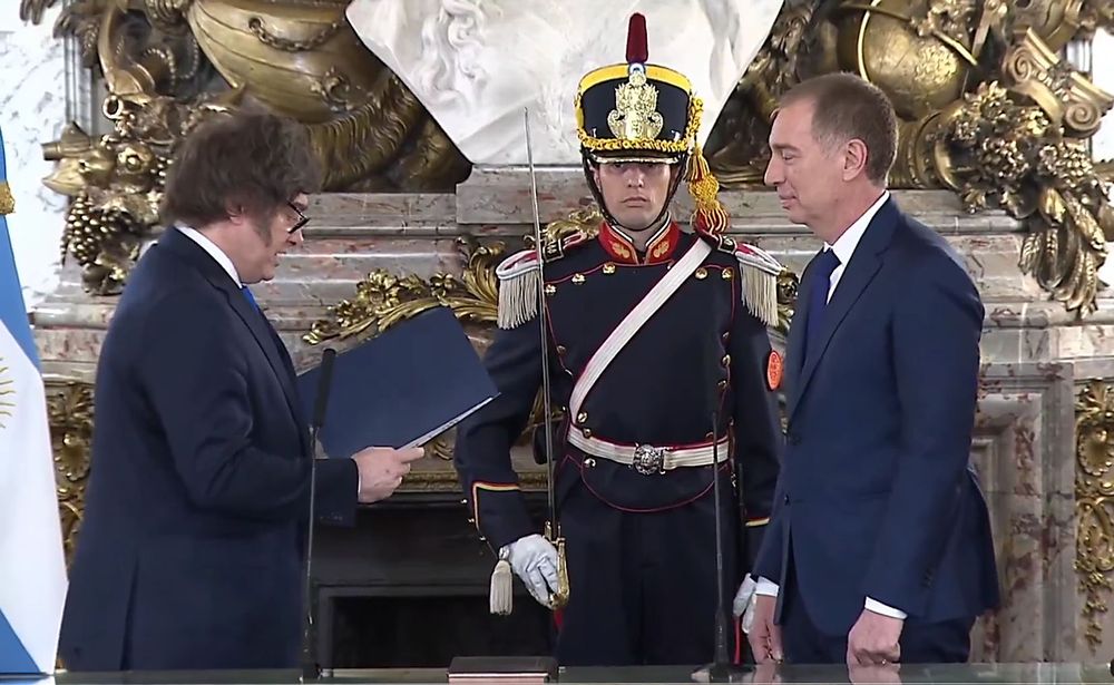 Diego Santilli juró como nuevo ministro del Interior en la Casa Rosada