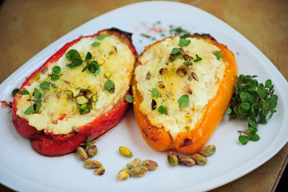 Morrones rellenos al horno: una comida nutritiva y deliciosa
