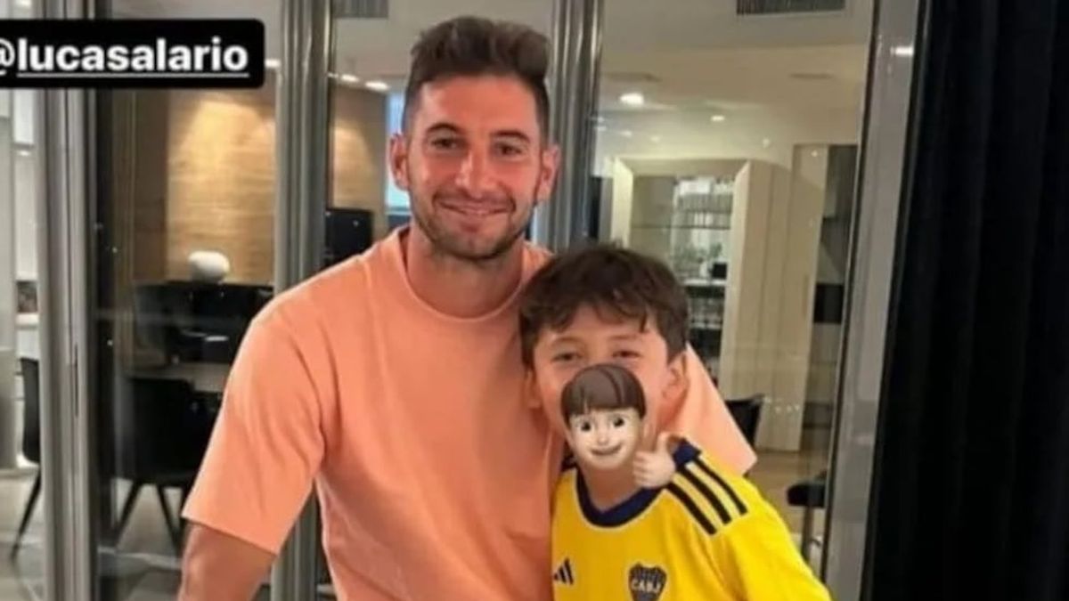 Lucas Alario y su chicana a Boca tras una foto con un niño: “Lástima ...