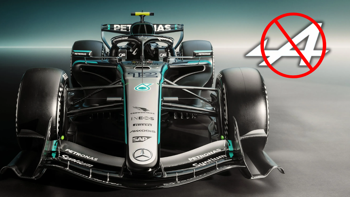 Mercedes presentó su renovado monoplaza y le arrebató a Alpine un ...