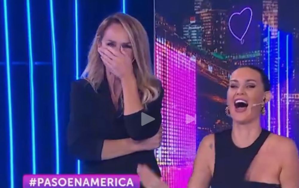 El accidente hot de Sabrina Rojas en pleno vivo mientras seducía a ...