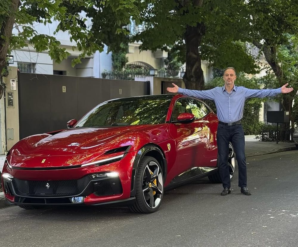 Quien es el dueño de la primera Ferrari Purosangue de Argentina, la ...