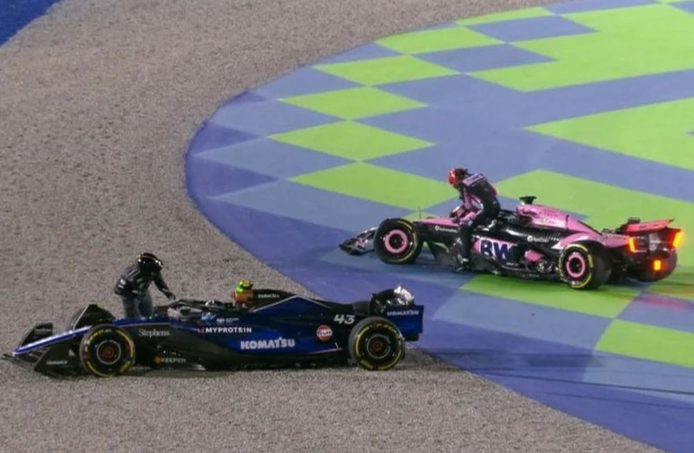 Video: así fue el accidente de Franco Colapinto en el GP de Qatar de la Fórmula 1