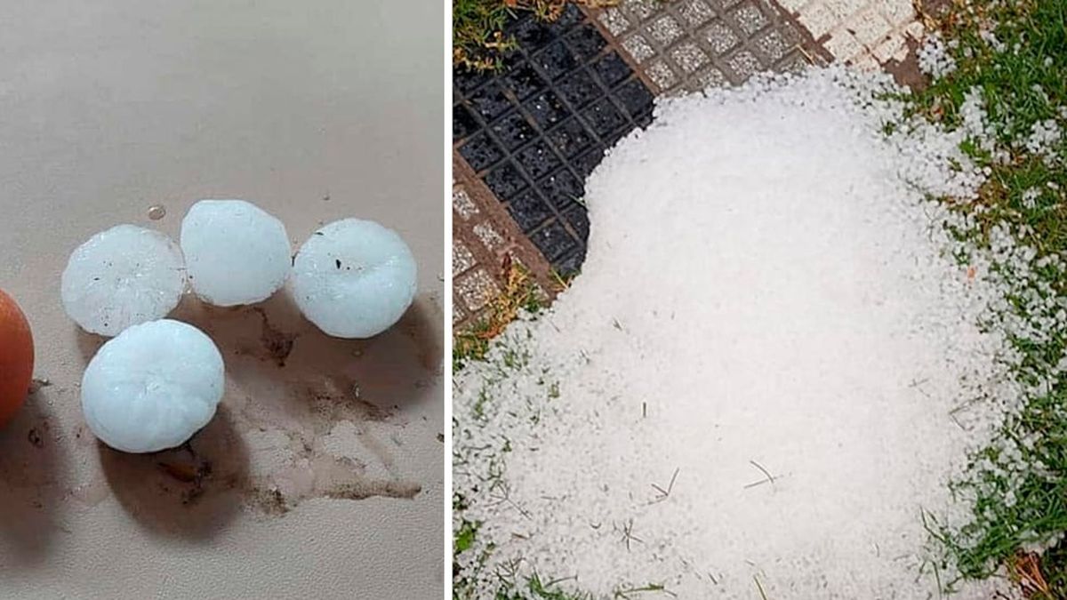 Fuerte tormenta de granizo azotó al este y sur de Mendoza: los ...