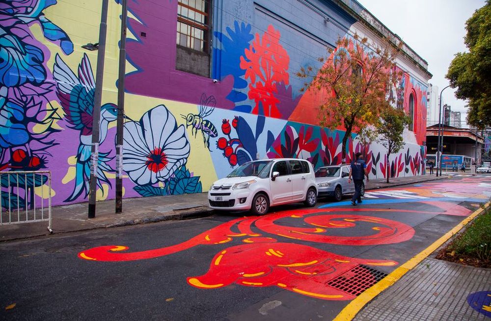 El filete baila al 2x4 en el Abasto a puro color y crea una nueva ruta ...