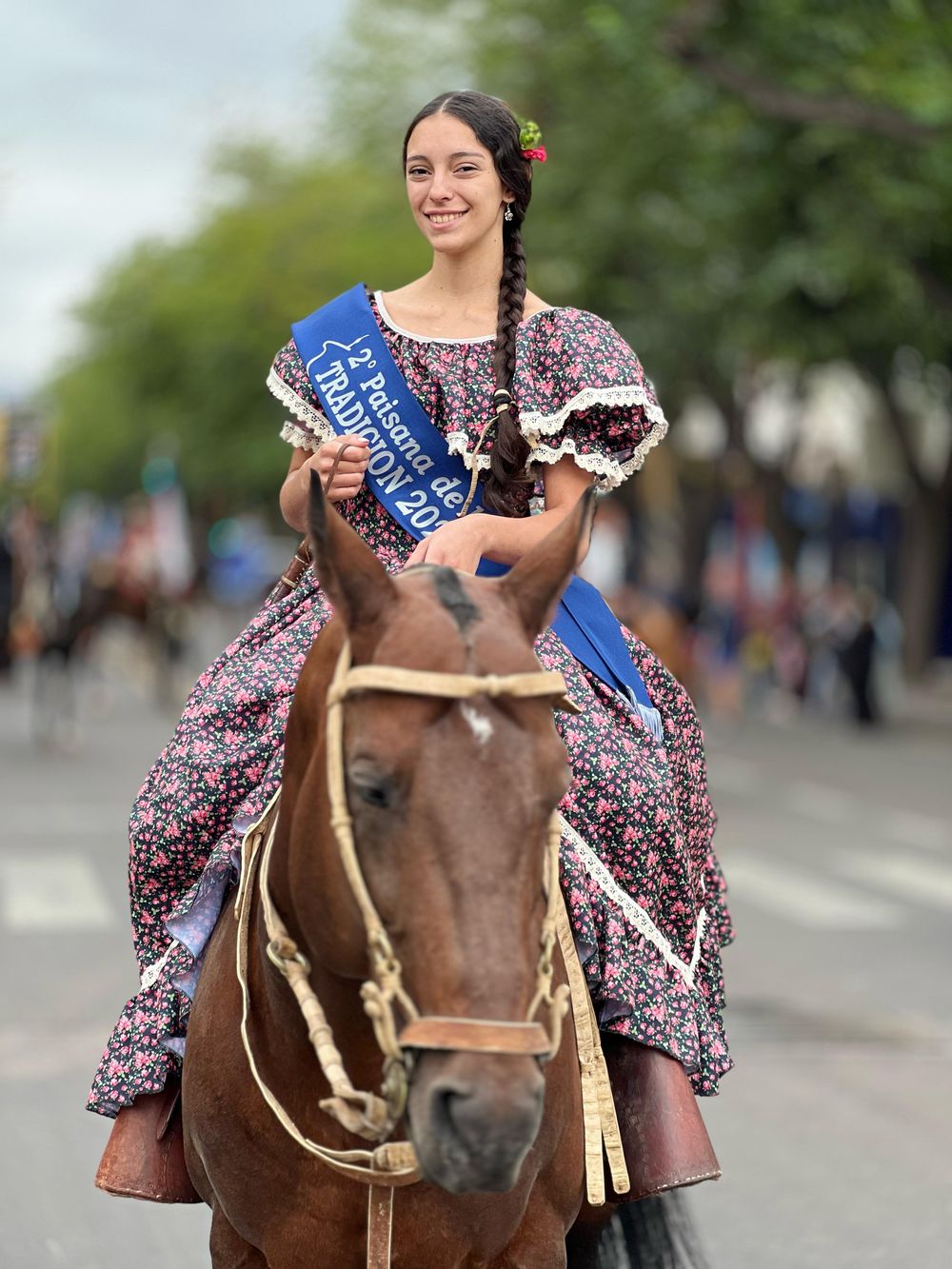 Flor de la tradición, la figura femenina de la fiesta de Mendoza que ...