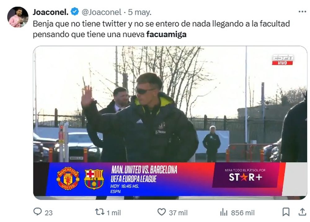 Facuamiga: los divertidos memes por el WhatsApp de Benja que encendió ...