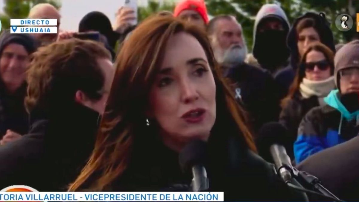 En su acto en Tierra del Fuego, Victoria Villarruel llamó a emprender ...
