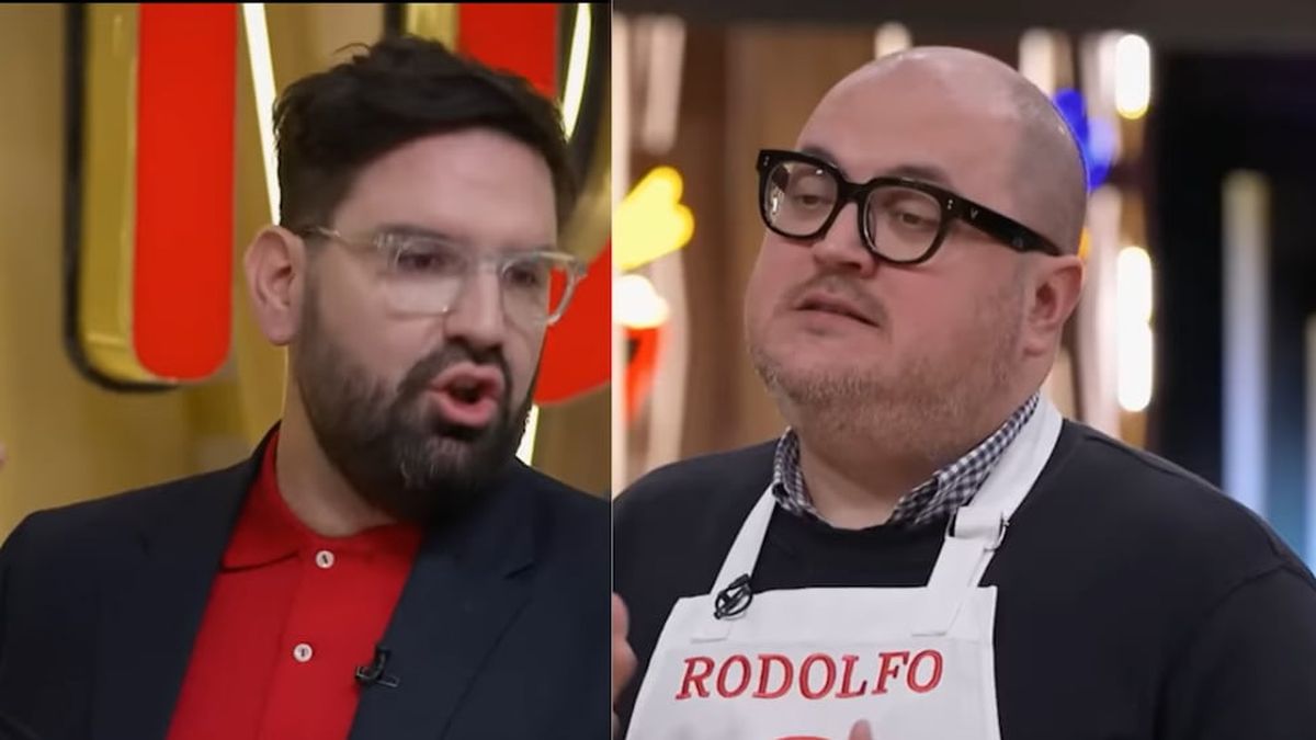 Masterchef: Rodolfo estaba con la peor de las ondas, se enfrentó a ...