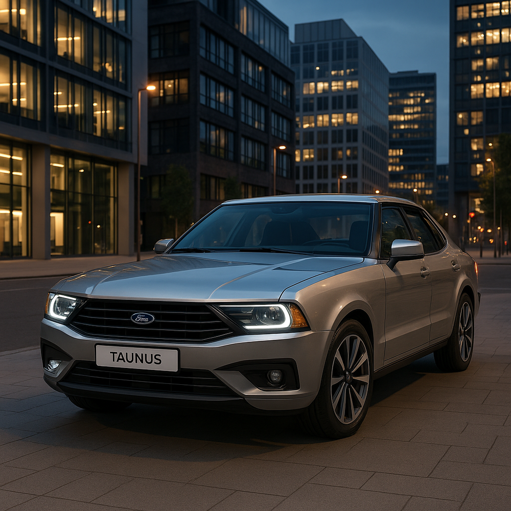 Así sería el nuevo Ford Taunus: la versión 2027 del histórico automóvil