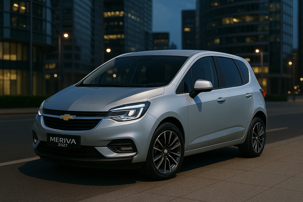 Así sería la nueva Chevrolet Meriva: la versión 2027 de la histórica ...