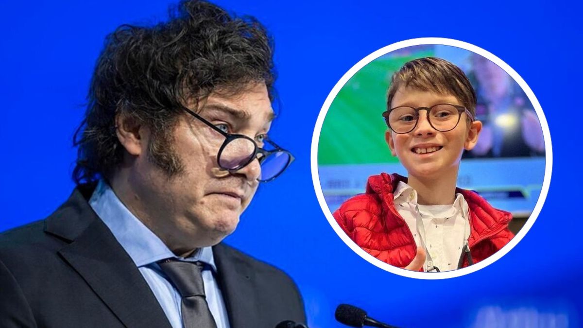 El nuevo enemigo de Milei: quién es Ian Moche, el nene con autismo que ...